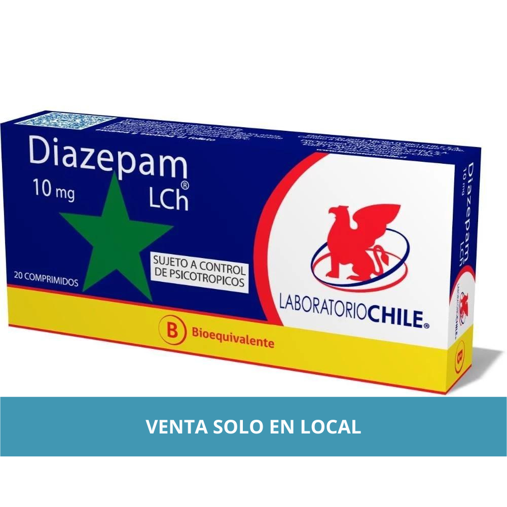 DIAZEPAM 10 MG COMPRIMIDOS X 20 – Farmagran
