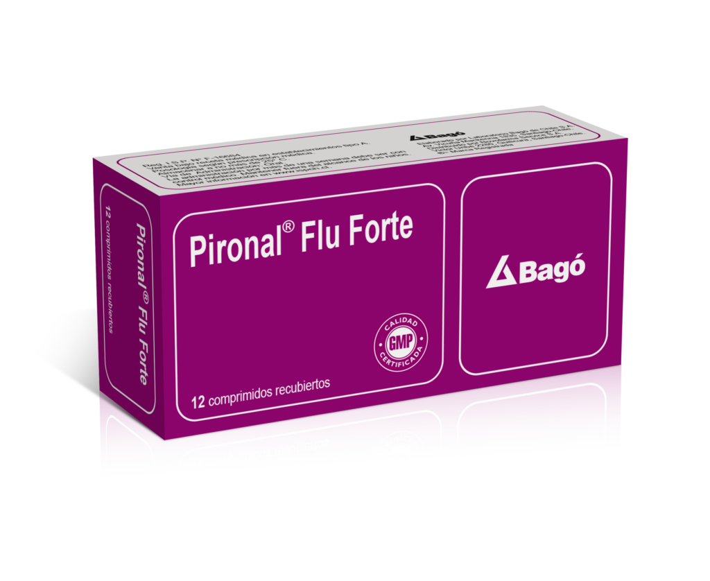 PIRONAL FLU FORTE COMP X12 (IBUPROFENO/PSEUDOEFEDRINA) – Farmagran